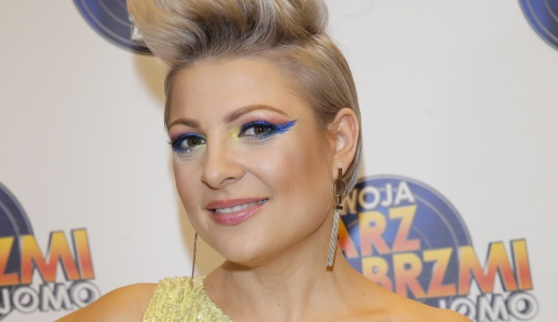Magdalena Narożna bez makijażu. Pod zdjęciem informacja o problemach ...